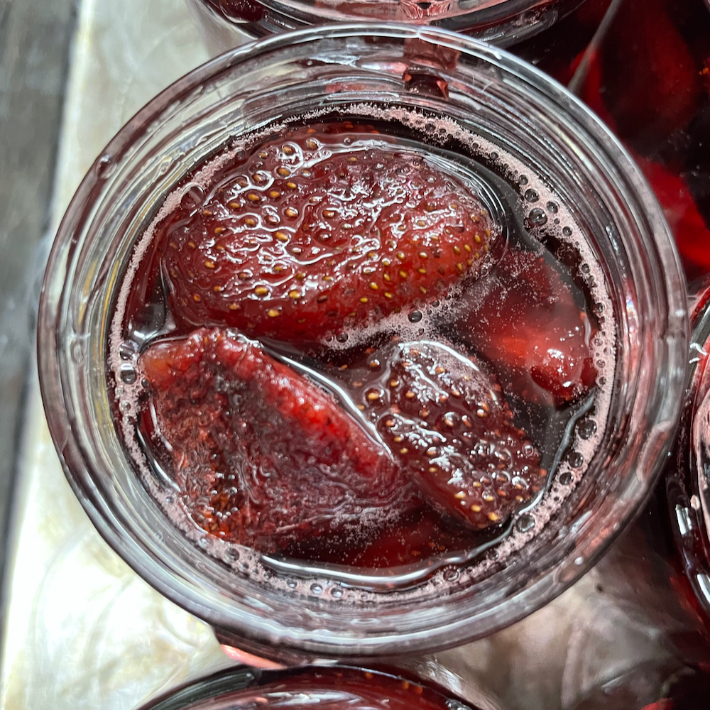 Strawberry with Rose – Lemon Bird Preserves